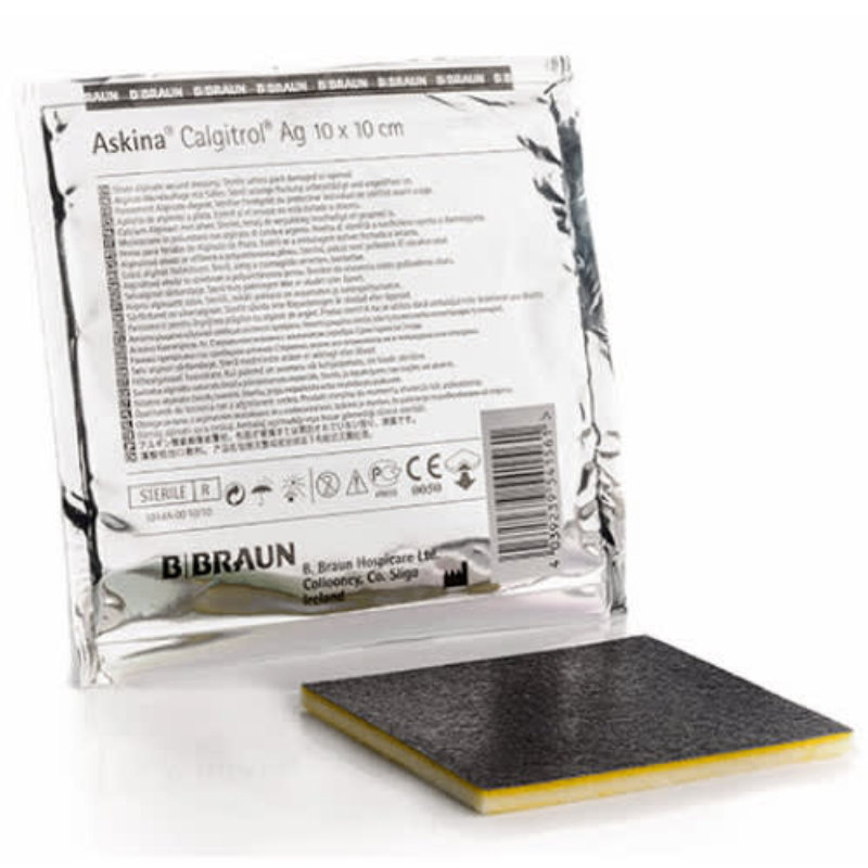 Apósito Askina Calgitrol Ag 10x10 cm - Medcare